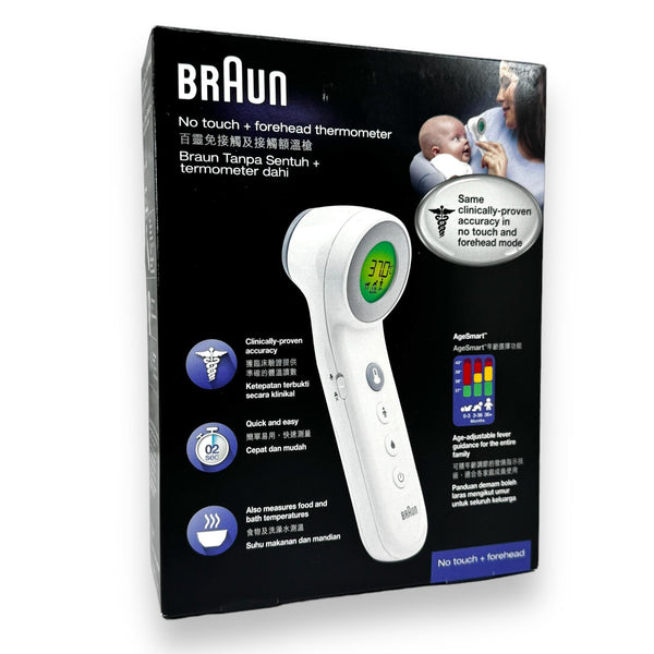 Braun BNT400 No Touch + Forehead Thermometer – Cash Converters