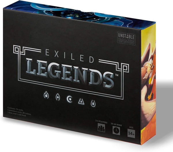 Teeturtle Games TEEAL4227 Exiled Legends Base Card Game – Cash Converters