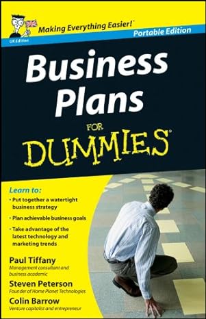 Business Plans For Dummies: UK Edition – Cash Converters