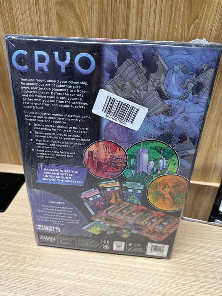 Z-Man Games Cryo Board Game , Strategy Board Game ,Board Game for Adul ...